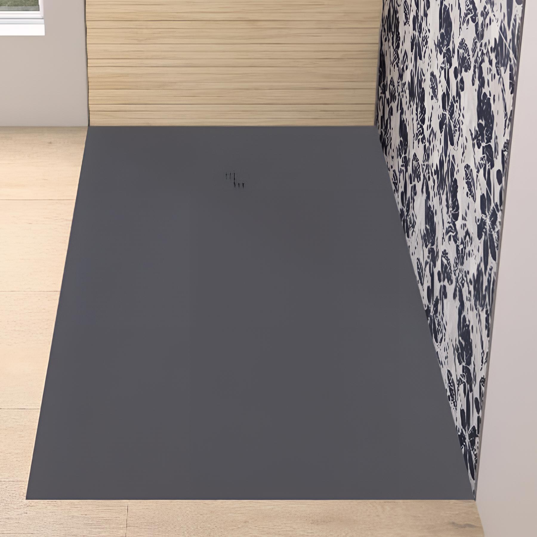 Receveur de douche Kinedo Kinemoon Evo 170x70 gris anthracite texture ...