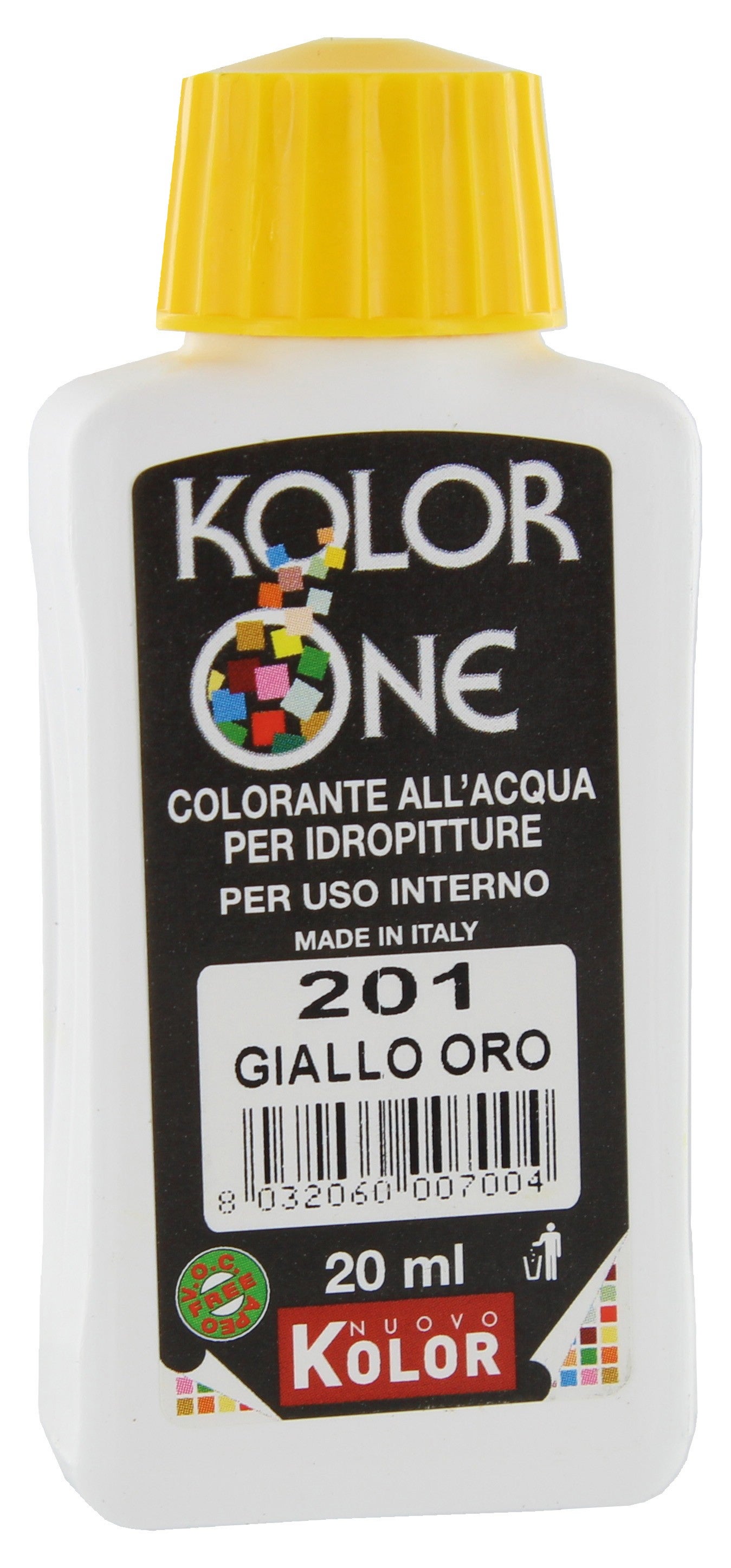 COLORANTE ACQUA KOLORONE 201 GIALLO ORO ML 20 | Leroy Merlin