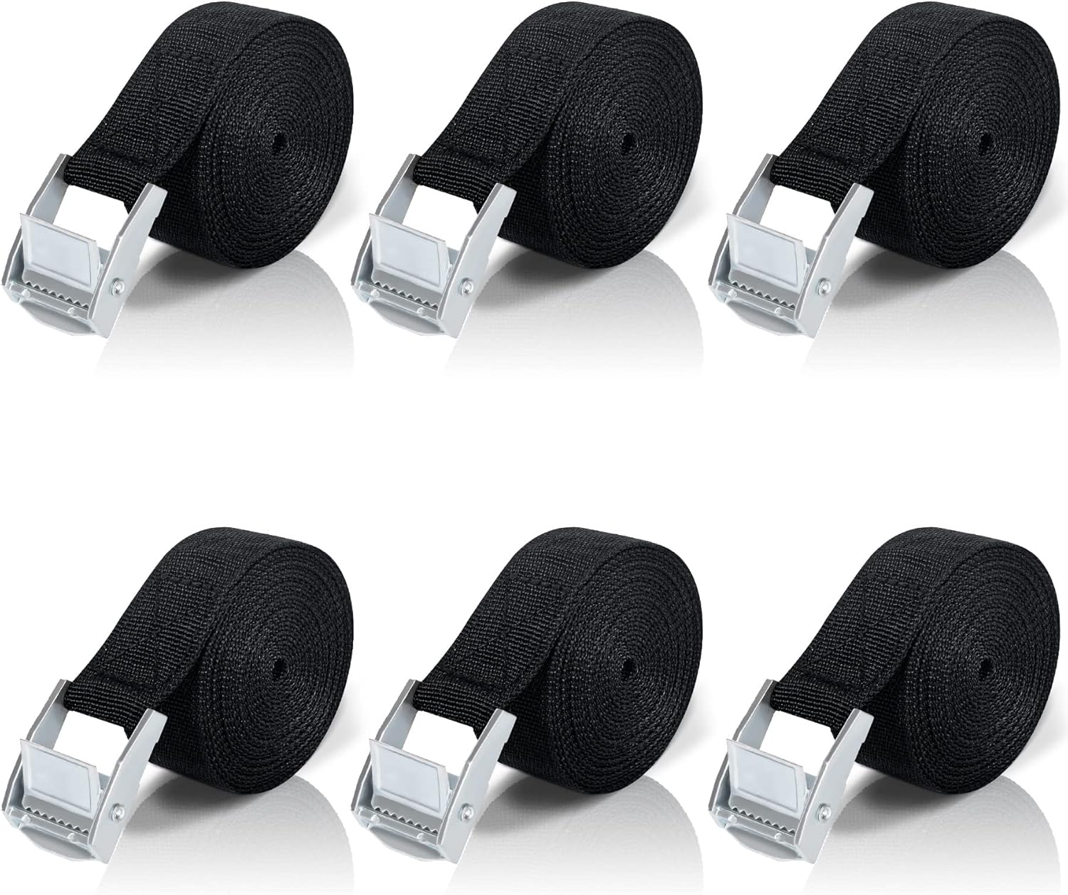 Sangle de 200 cm, 6 sangles à cliquet pour fixation de porte-vélos ...