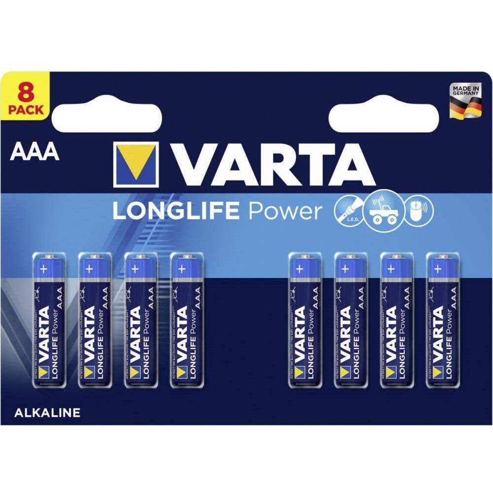 Varta 1x8 High Energy AAA LR 03 Batterie à usage unique Alcaline | Leroy Merlin