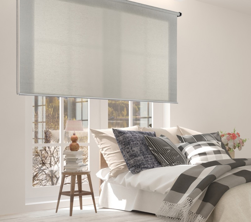 Store Tamisant, Store enrouleur d'intérieur SCANDI Gravier 160X180 ...