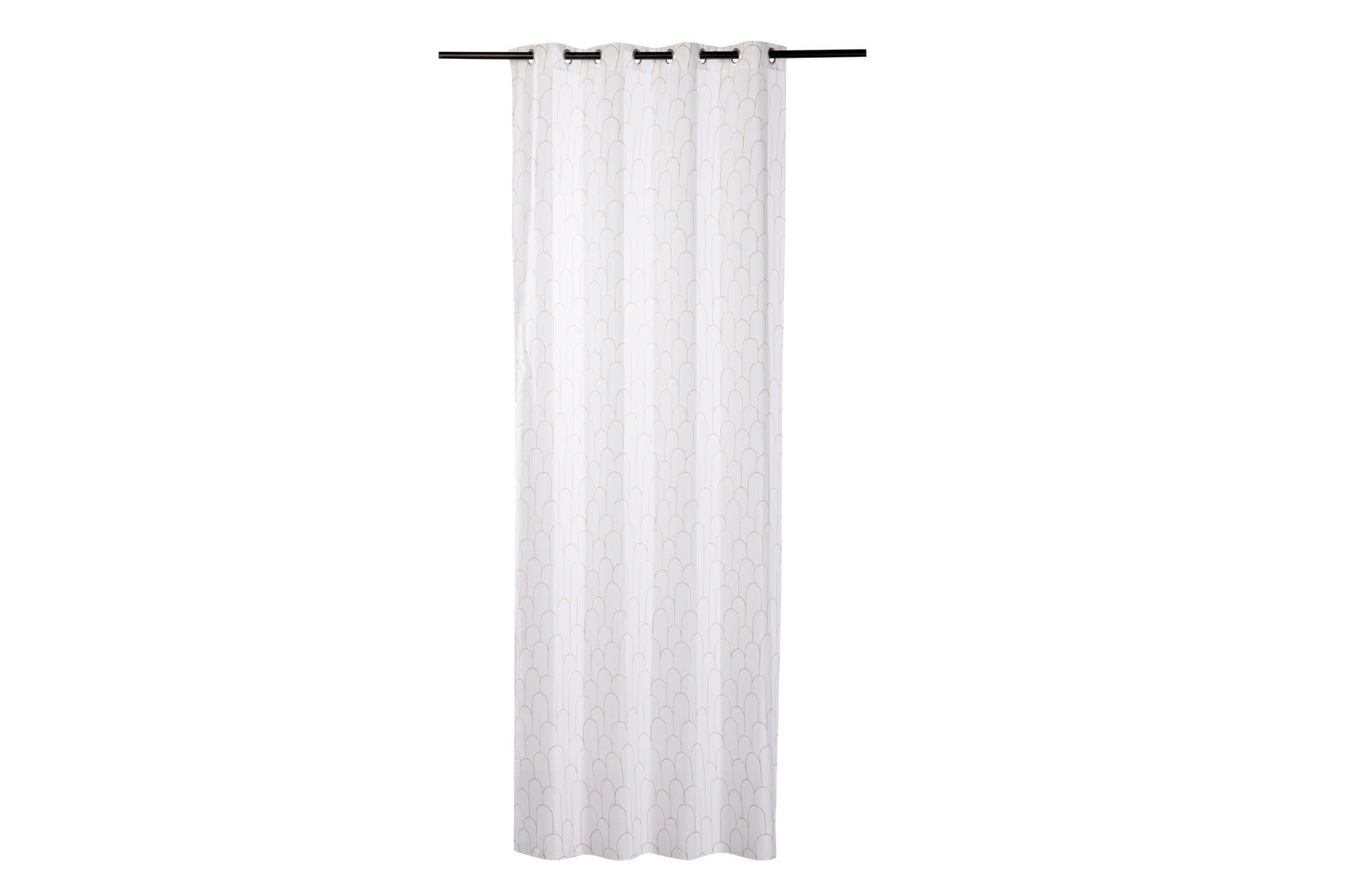 Visillo Lino Hera Formas Geometricas 140x270 Cm | Leroy Merlin