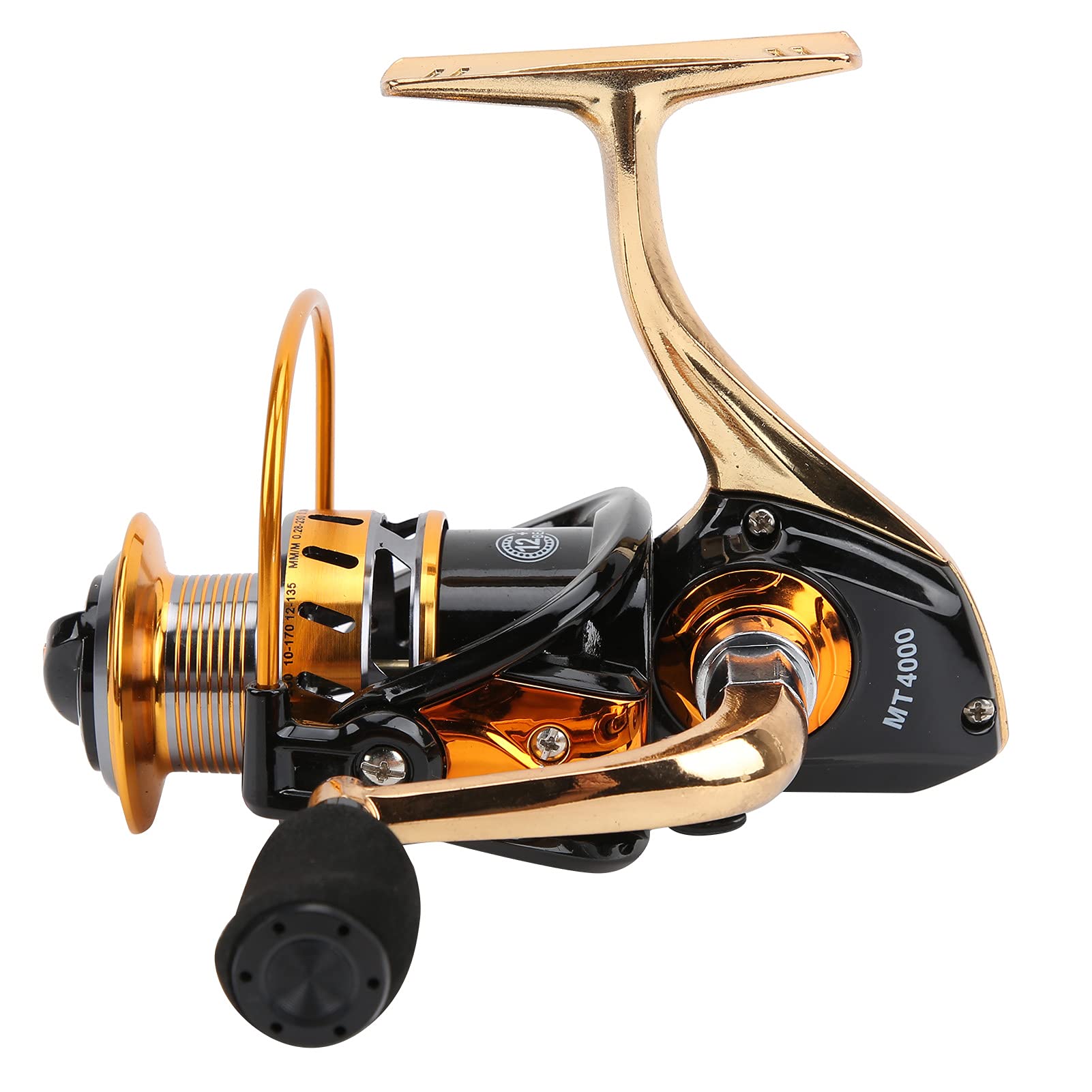 Moulinet MT4000 12+1BB 5.5:1 Rapport de démultiplication Gauche/Droite ...