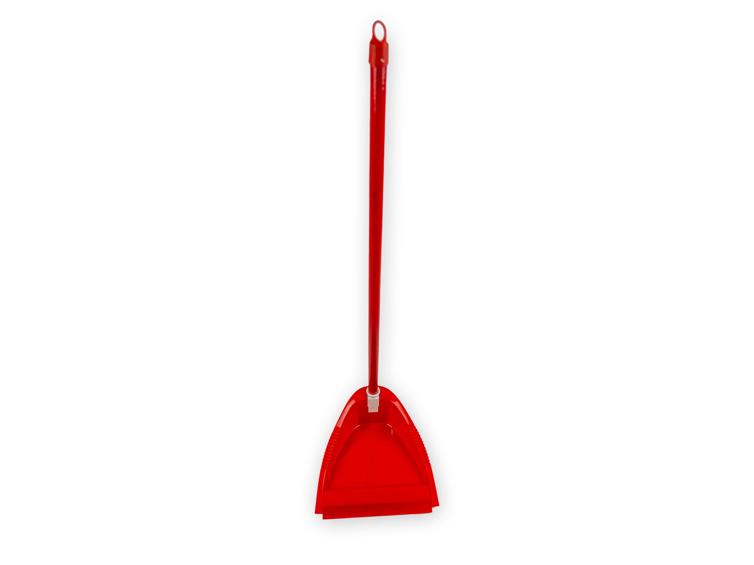 RECOGEDOR PLEGABLE ANTIVUELCO ROJO PALO FORRADO | Leroy Merlin