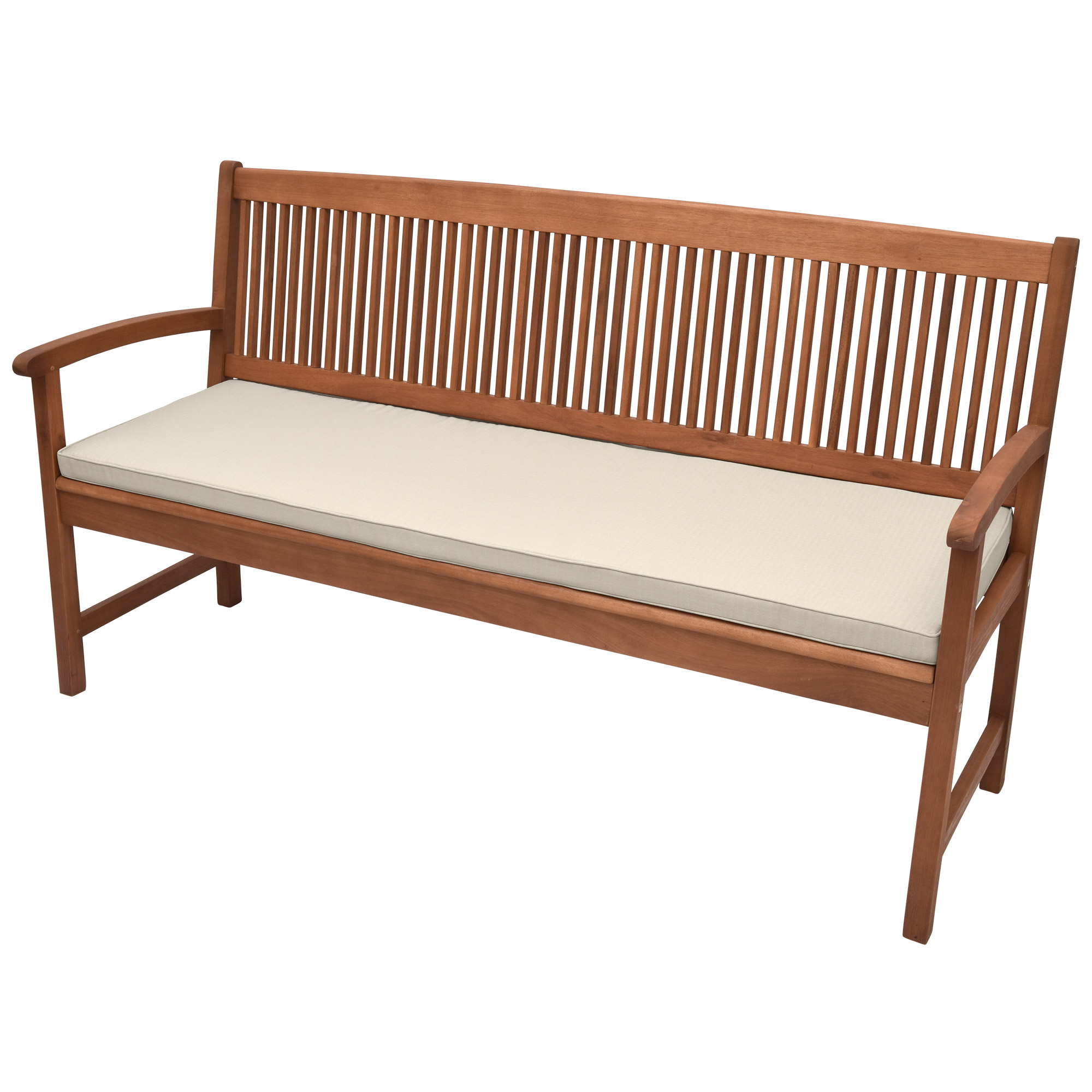 Beautissu Coussin Base BK pour banc 100x48x5cm Nature | Leroy Merlin