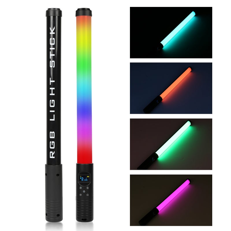 Barra de relleno de luz LED RGB de bolsillo para fotografía Recargable ...