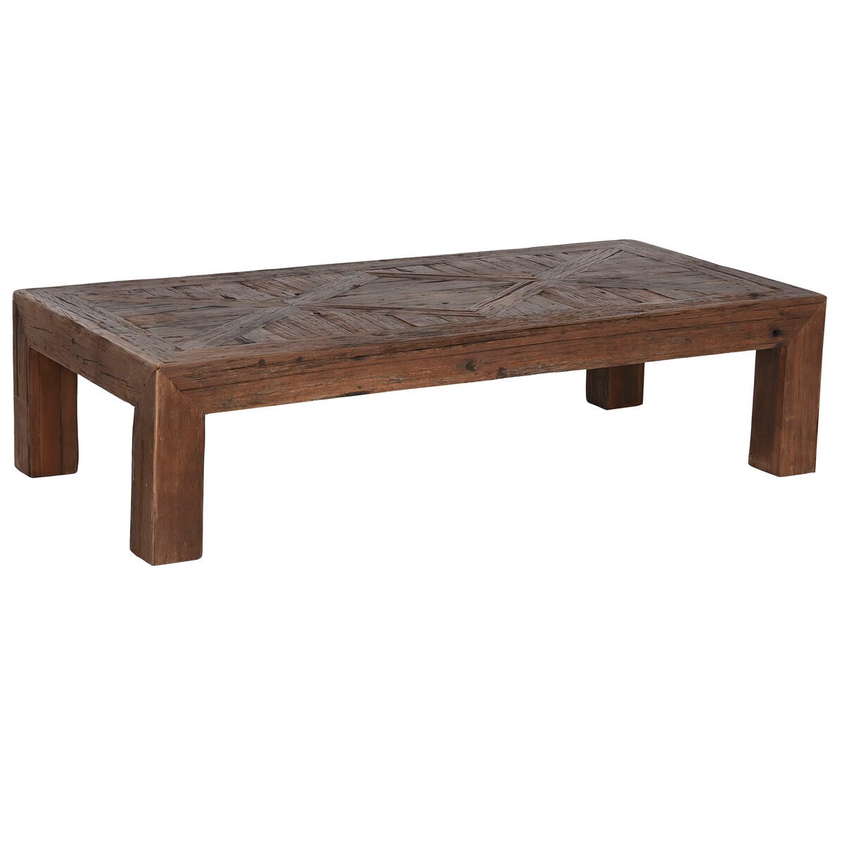 Table Basse Home ESPRIT Marron Bois 120 x 60 x 30 cm | Leroy Merlin