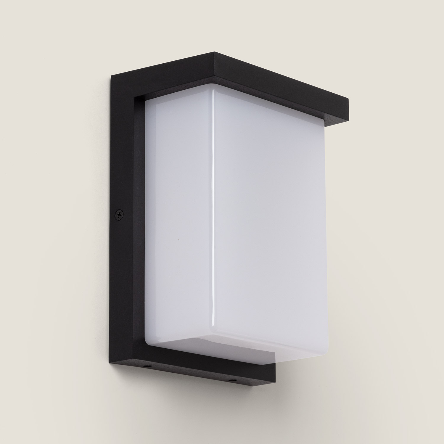 Ledkia Aplique de Pared Exterior LED 16W Aluminio Tyron 4000K Negro ...