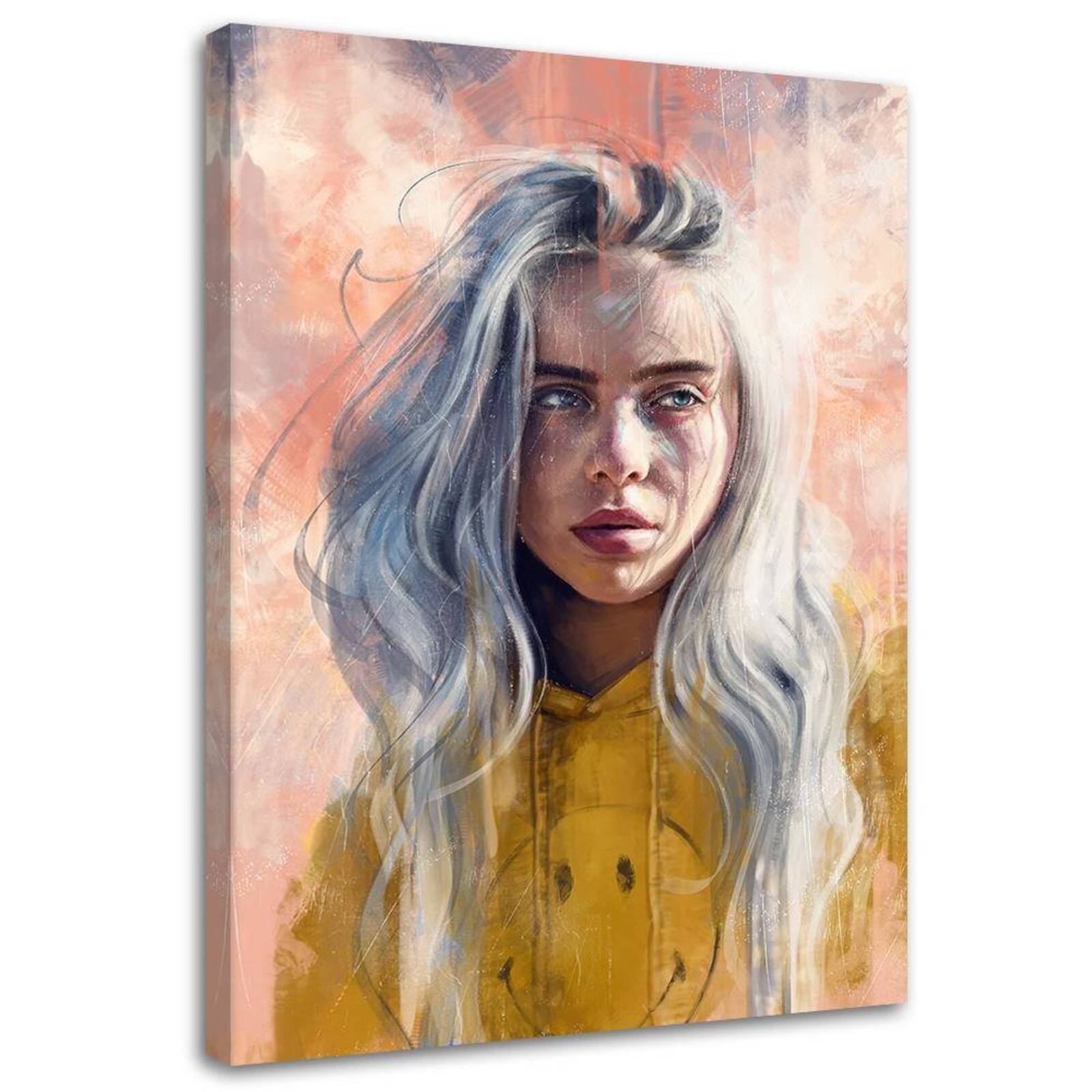 Tableau portrait de Billie Eilish - 70 x 100 cm | Leroy Merlin