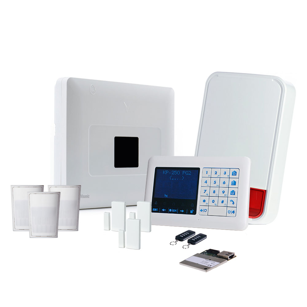 POWERMASTER 33 KIT 5 IP - Alarme maison sans fil IP PowerMaster 33 - Kit 5 | Leroy Merlin