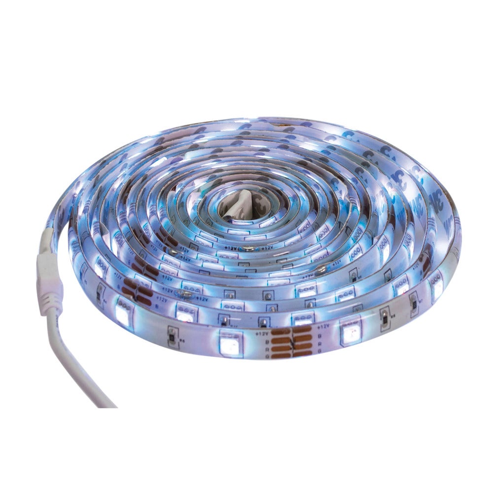 Ruban LED multicouleur 18W, 470 lumens, long. 3m, découpable, avec ...