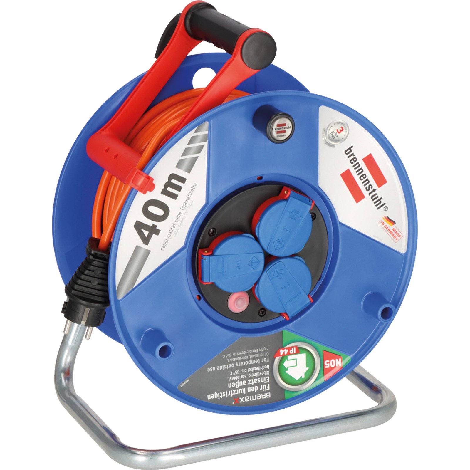 Garant IP44 Cable Drum 40m AT-N05V3V3-F 3G1.5 | Leroy Merlin