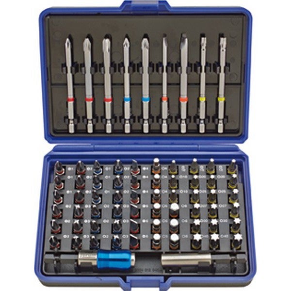 Assortiment d'embouts, 71 pièces, avec code couleur | Leroy Merlin
