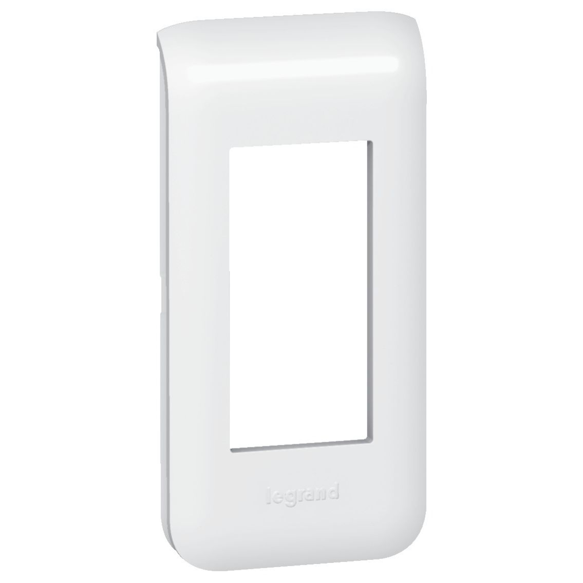 LEGRAND Plaque mosaic 1 module blanc | Bricoman