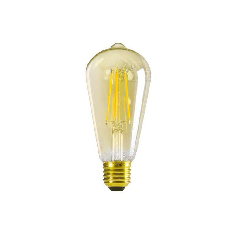 Ampoule LED E27 7W équivalent à 55W - Blanc Chaud 2500K | Leroy Merlin