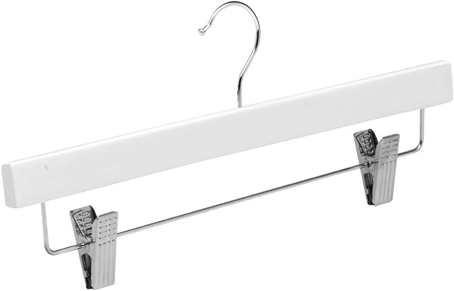 COM-FORT HOUSE | Percha para Falda | Percha de Madera con Pinzas Color ...