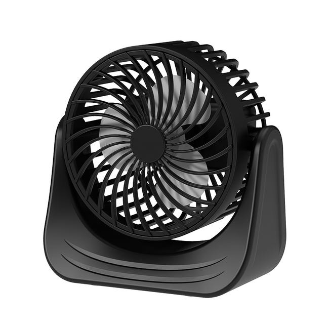 Ventilatore portatile silenzioso USB con batteria ricaricabile da 1000 ...