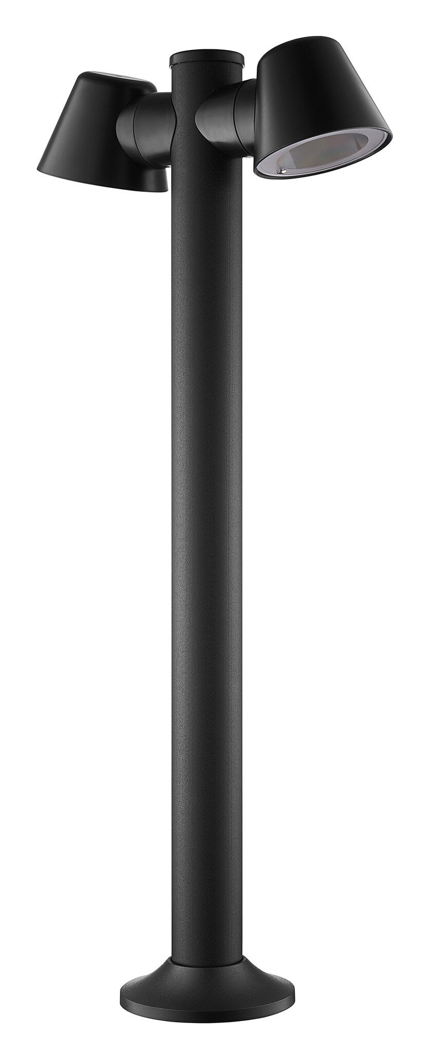 TATTI Paal IP54, noir, 2x GU10 excl | Leroy Merlin