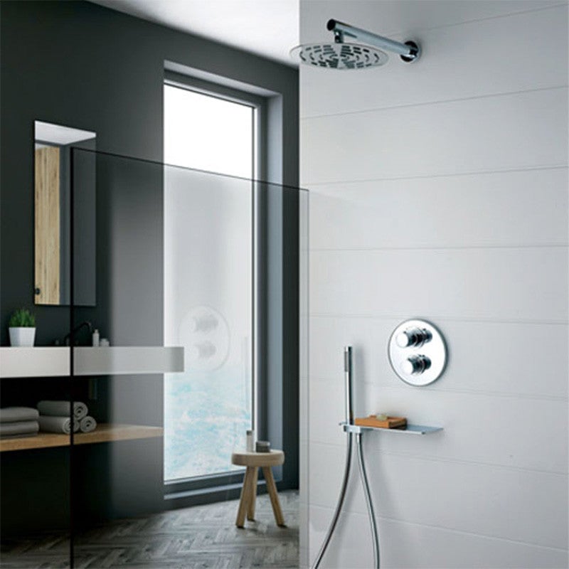 Ensemble de douche à encastrer Cox Tab Paini - Douche de tête Ø 250 mm ...