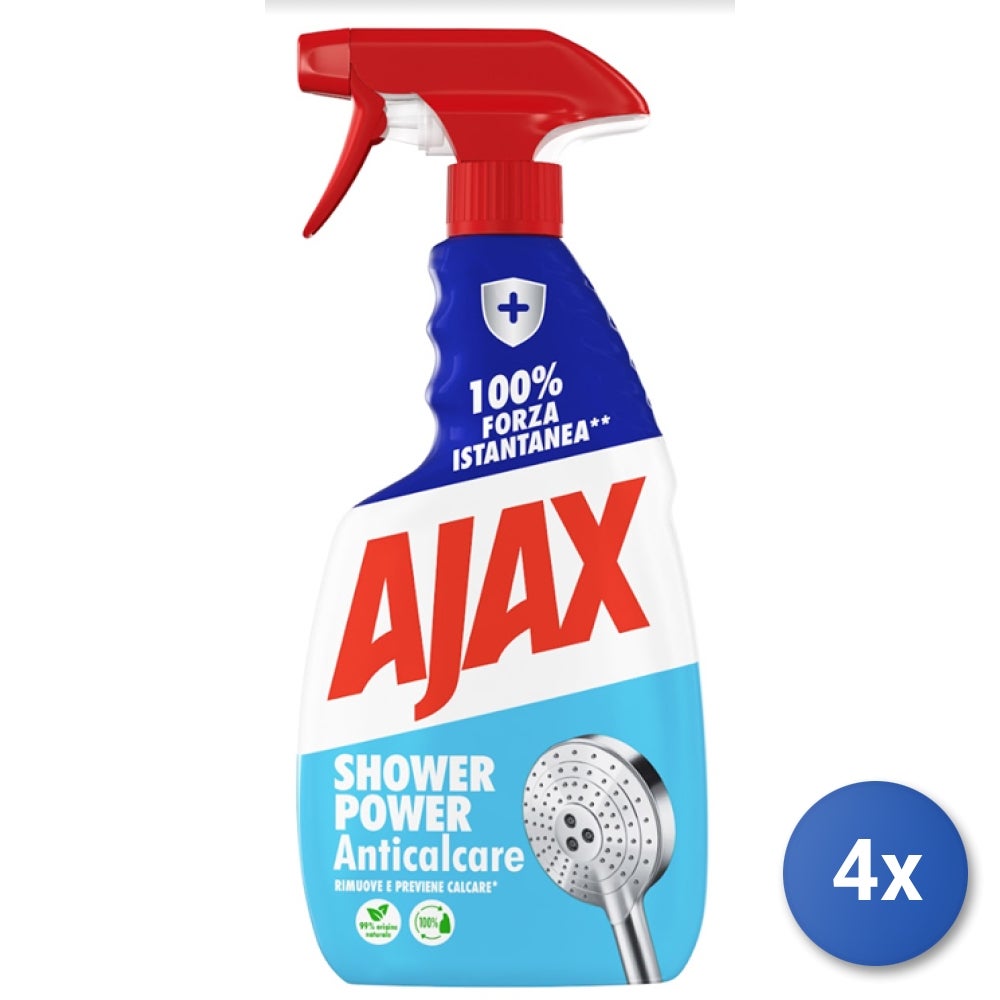 4x Ajax Antical Trigger Shower Power 600 Ml. | Leroy Merlin