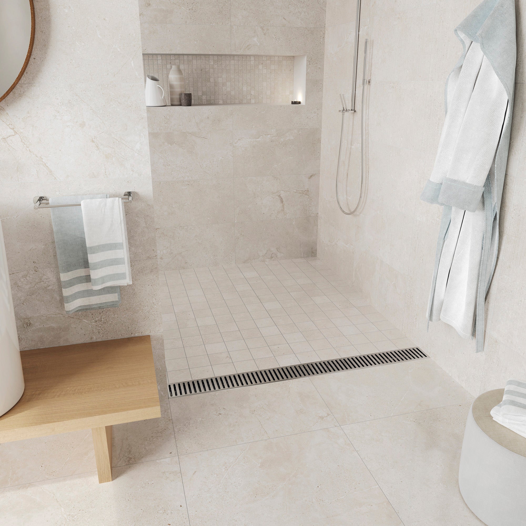 Faïence - STONE AGE - White - 30x60 - Naturel - (1,46 m²) | Leroy Merlin