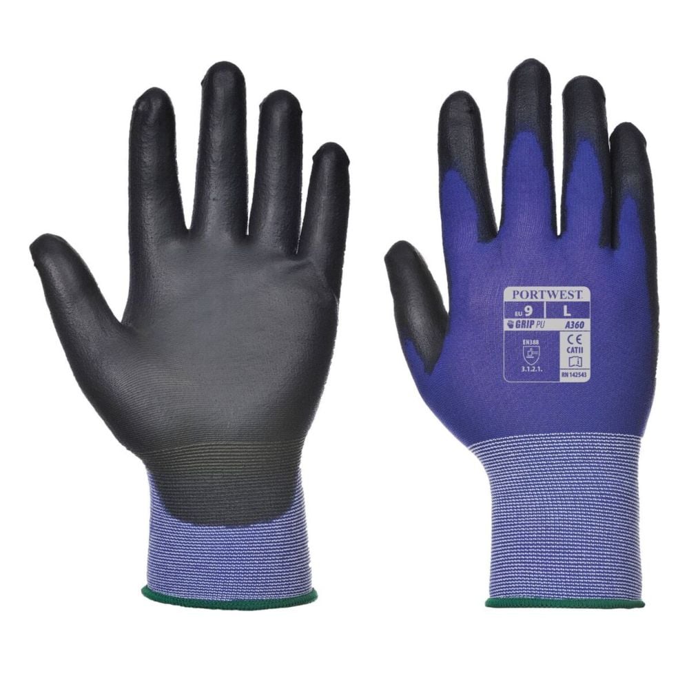 Guantes de manipulación galga 18 Senti-Flex PORTWEST A360 (12 pares ...