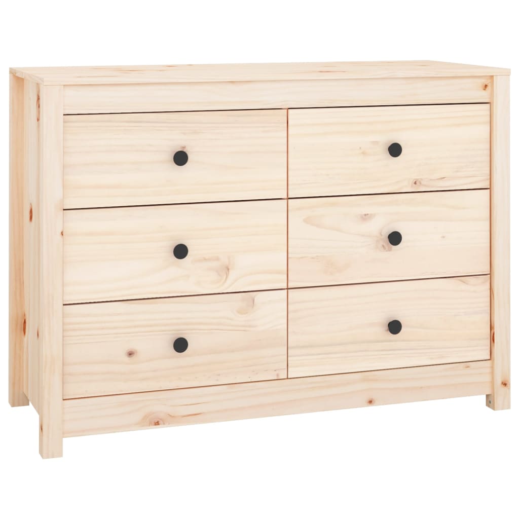 Buffet en pin massif 100x40x72 cm - COMFORTXL | Leroy Merlin