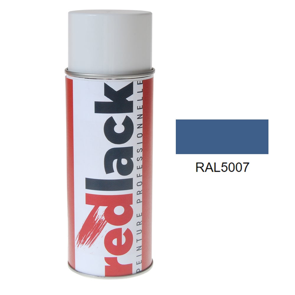 Pintura en spray Azul brillante RAL 5007 Mate multisoporte Redlack ...