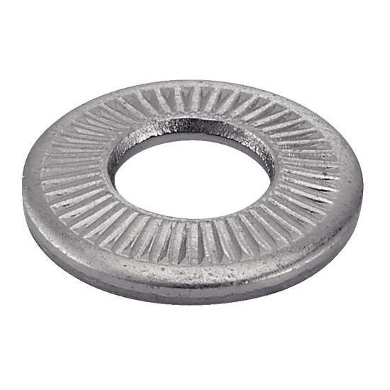 Rondelles contact moyenne type M Acton acier zingué blanc NFE 25511 ...