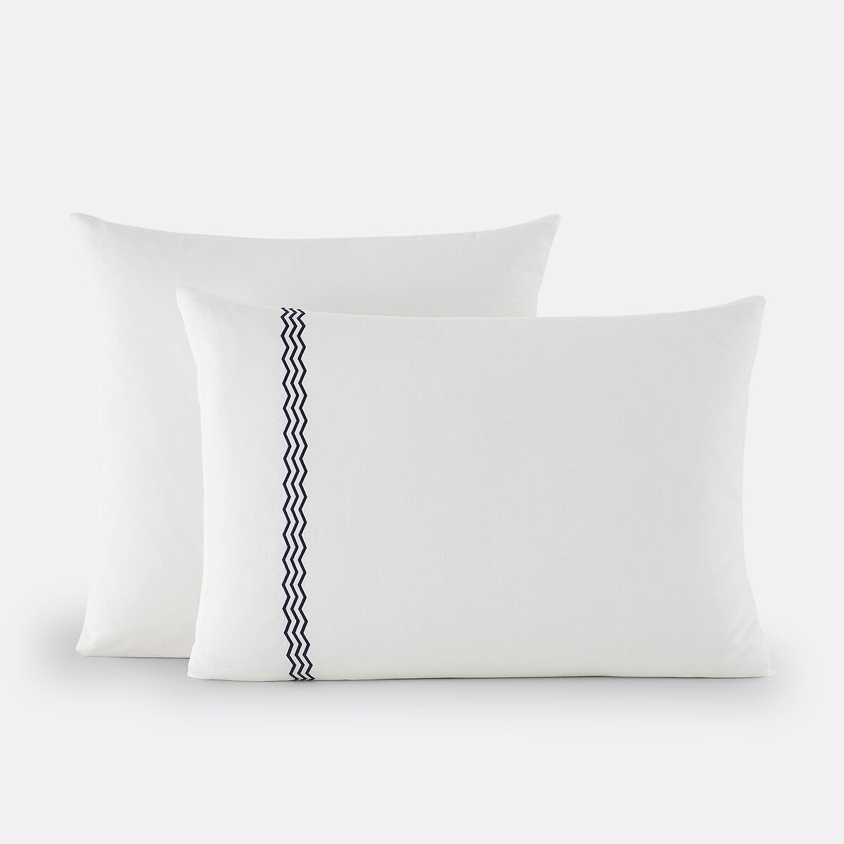 Taie d'oreiller en percale de coton, Magda - Blanc - 50 x 70 cm | Leroy ...