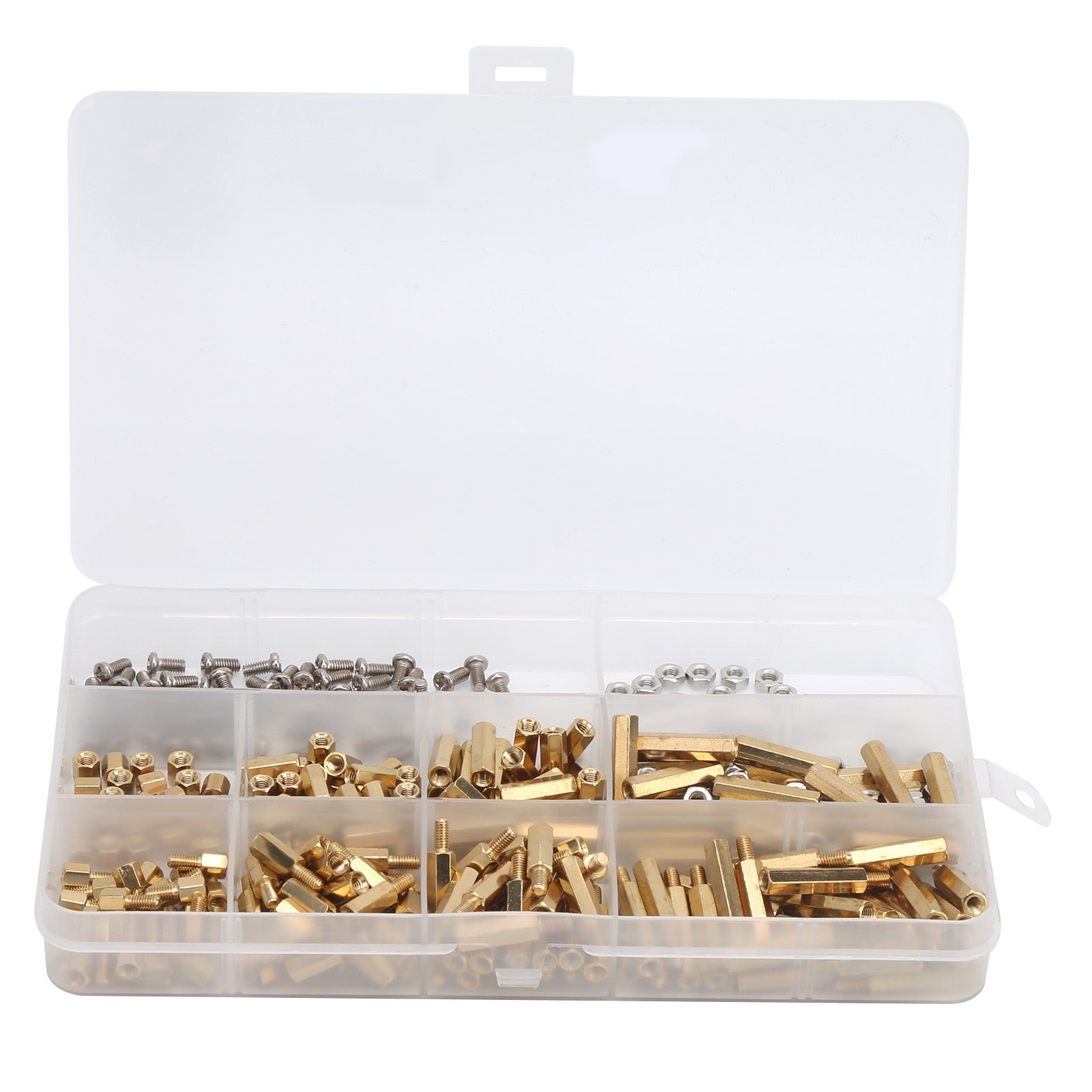 300 pièces entretoises hexagonales en laiton pour pilier de carte mère, matériel de fixation ...