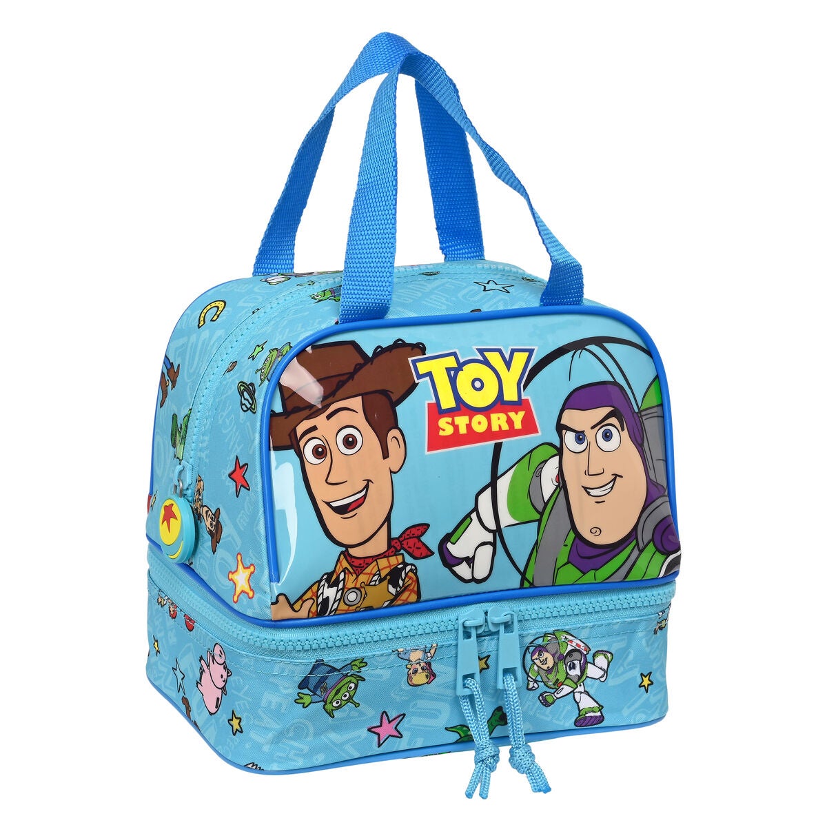 Sac à goûter Toy Story Ready to play Bleu clair 20 x 20 x 15 cm | Leroy ...