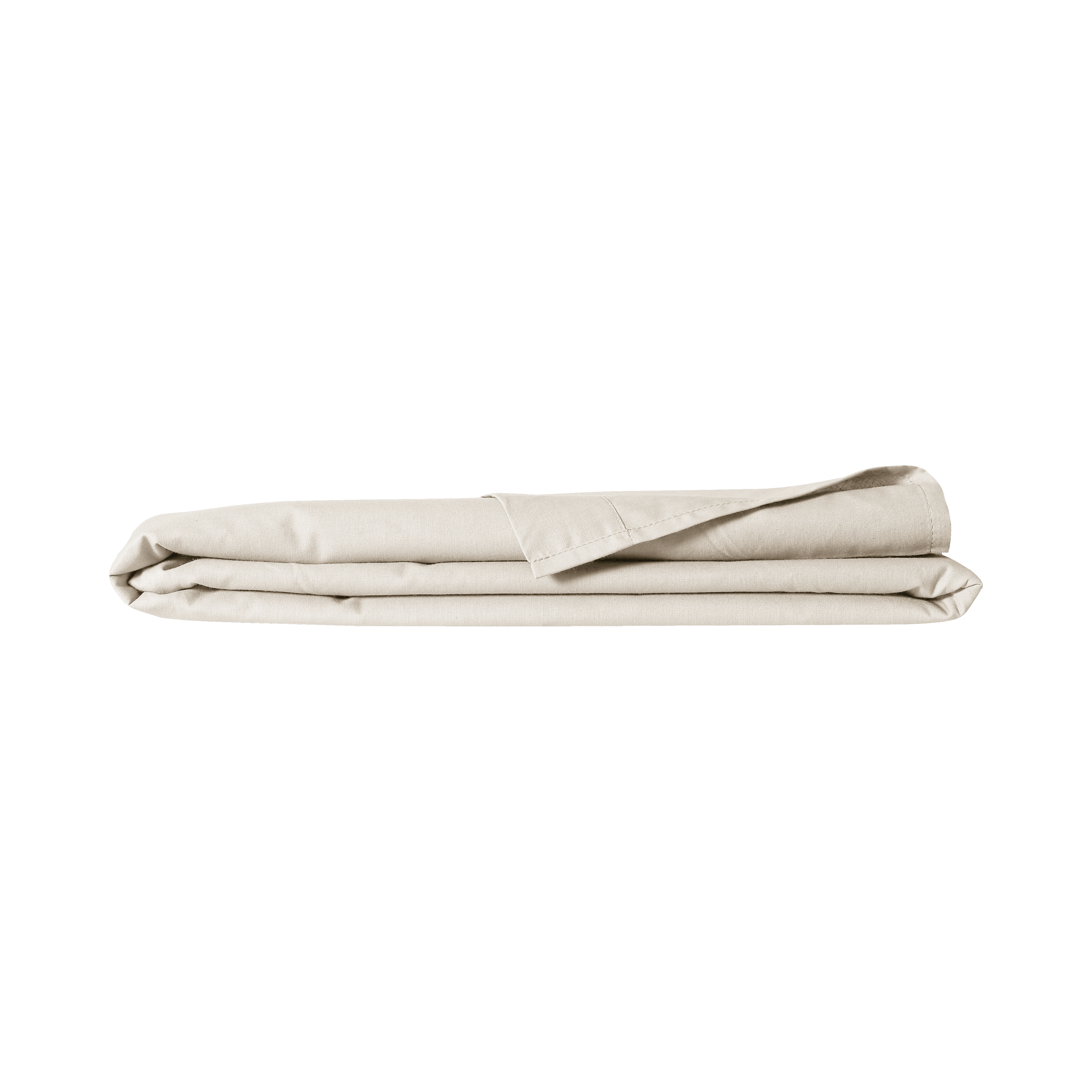Drap plat coton bio Thaïs-240 x 300 cm-Dune | Leroy Merlin