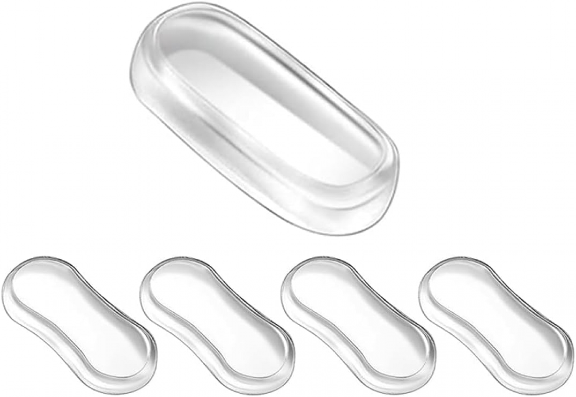 Pare-chocs de siège de toilette, amortisseurs autocollants, pare-chocs ...