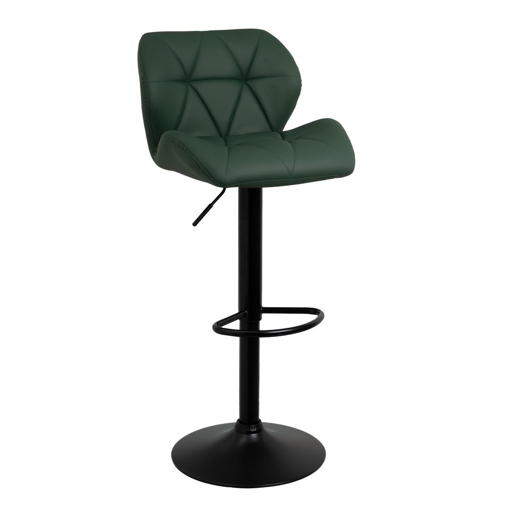 Taburete de piel natural giratorio elevable ajustable en altura | Leroy ...