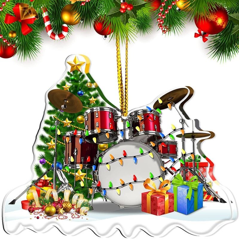 Adornos navideños de instrumentos musicales para árbol de Navidad ...