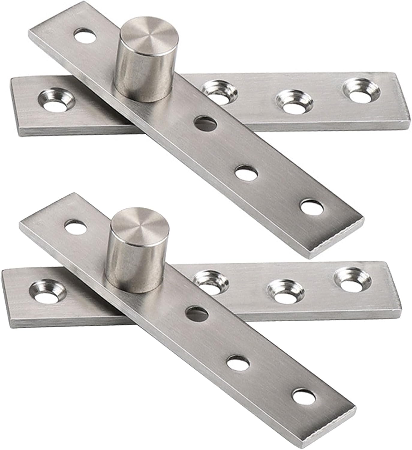 Charnière pivotante dissimulée en acier inoxydable à 360° pour portes ...