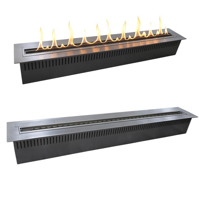 Chimenea de bioetanol empotrada: Calor sin humo