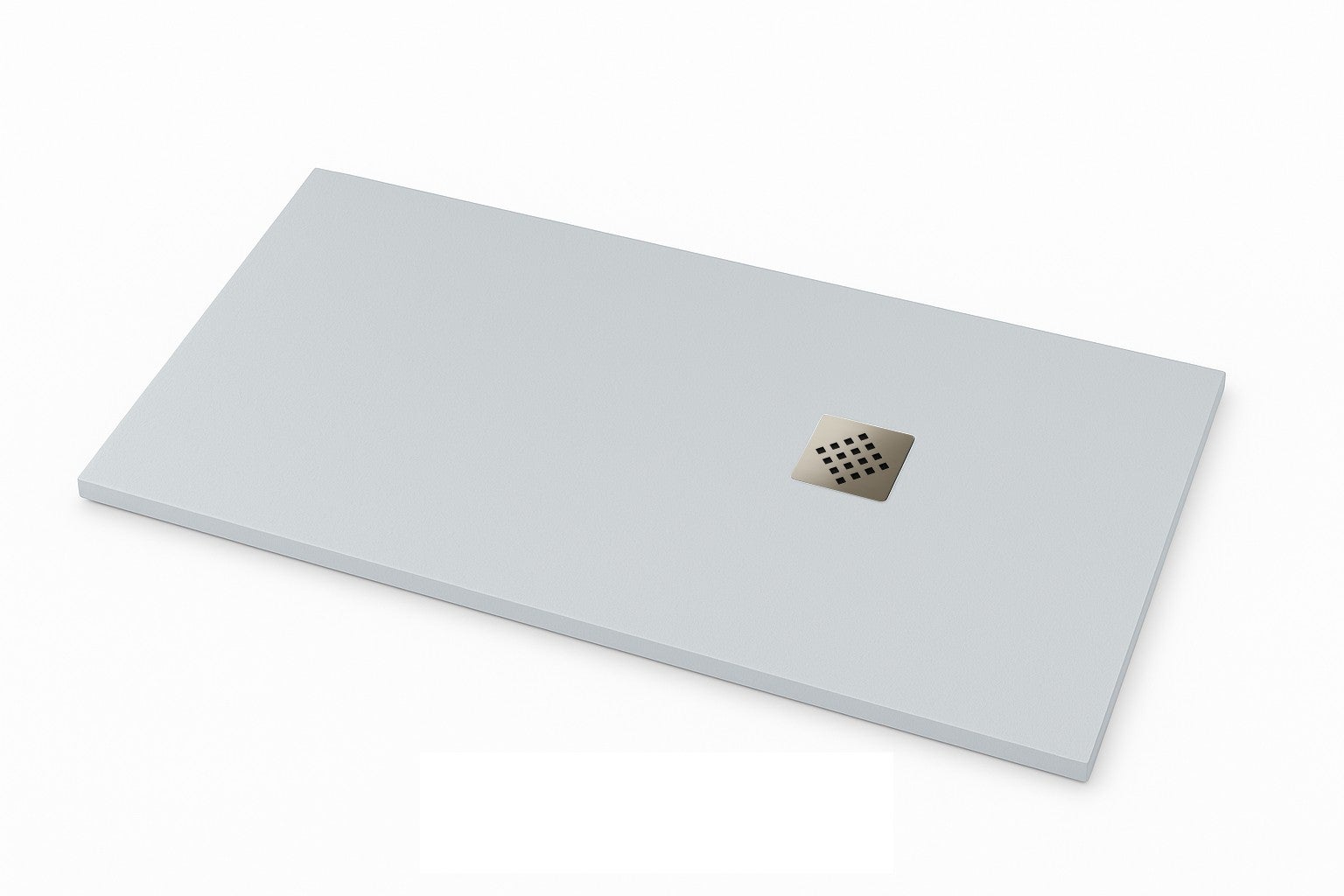 Plato de ducha Ardesia extraplano 80X140 cm color Gris claro RAL 7035 ...