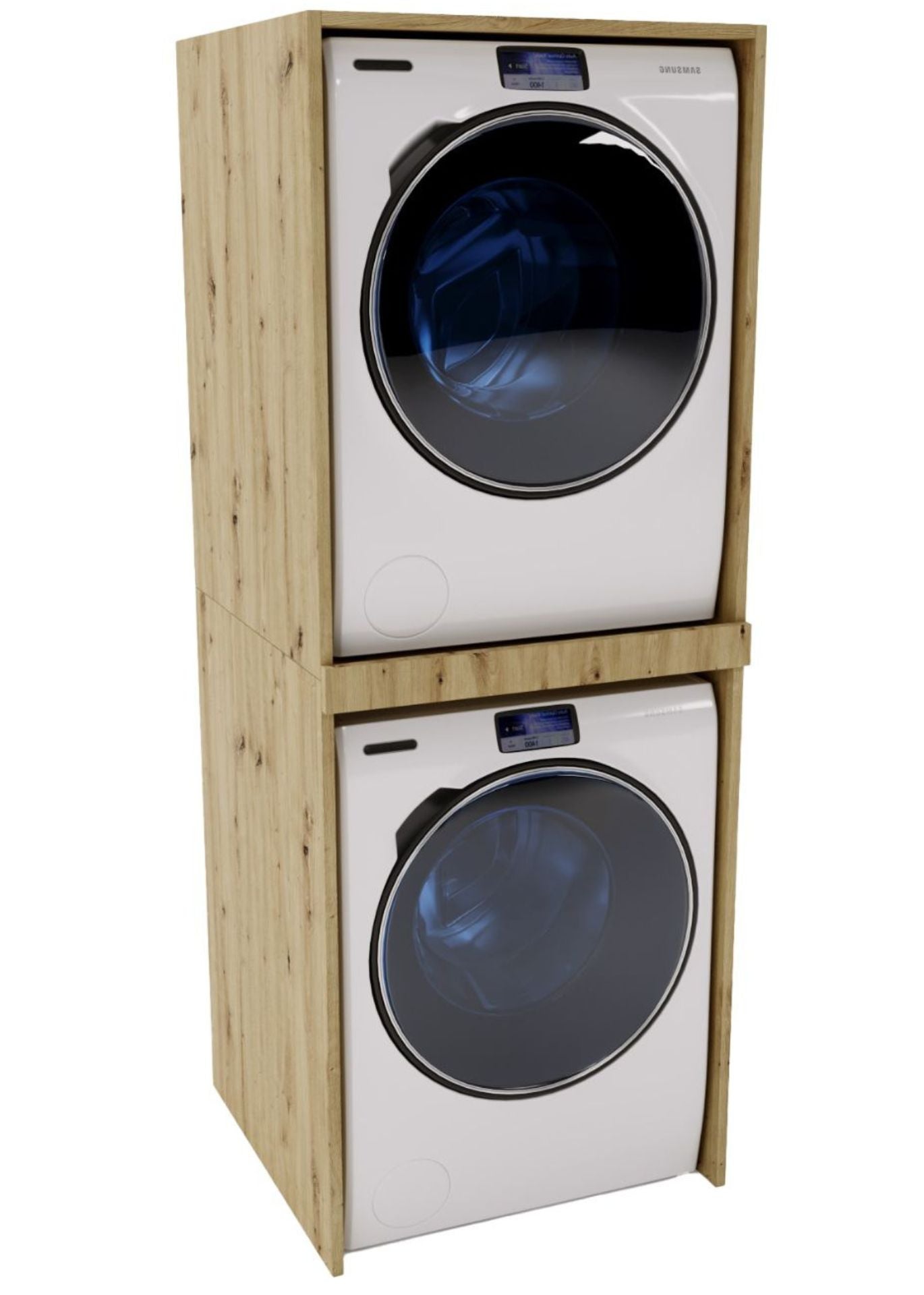 Armoire pour machine à laver et sèche-linge RAUMHIRSCH 66/180/51cm ...