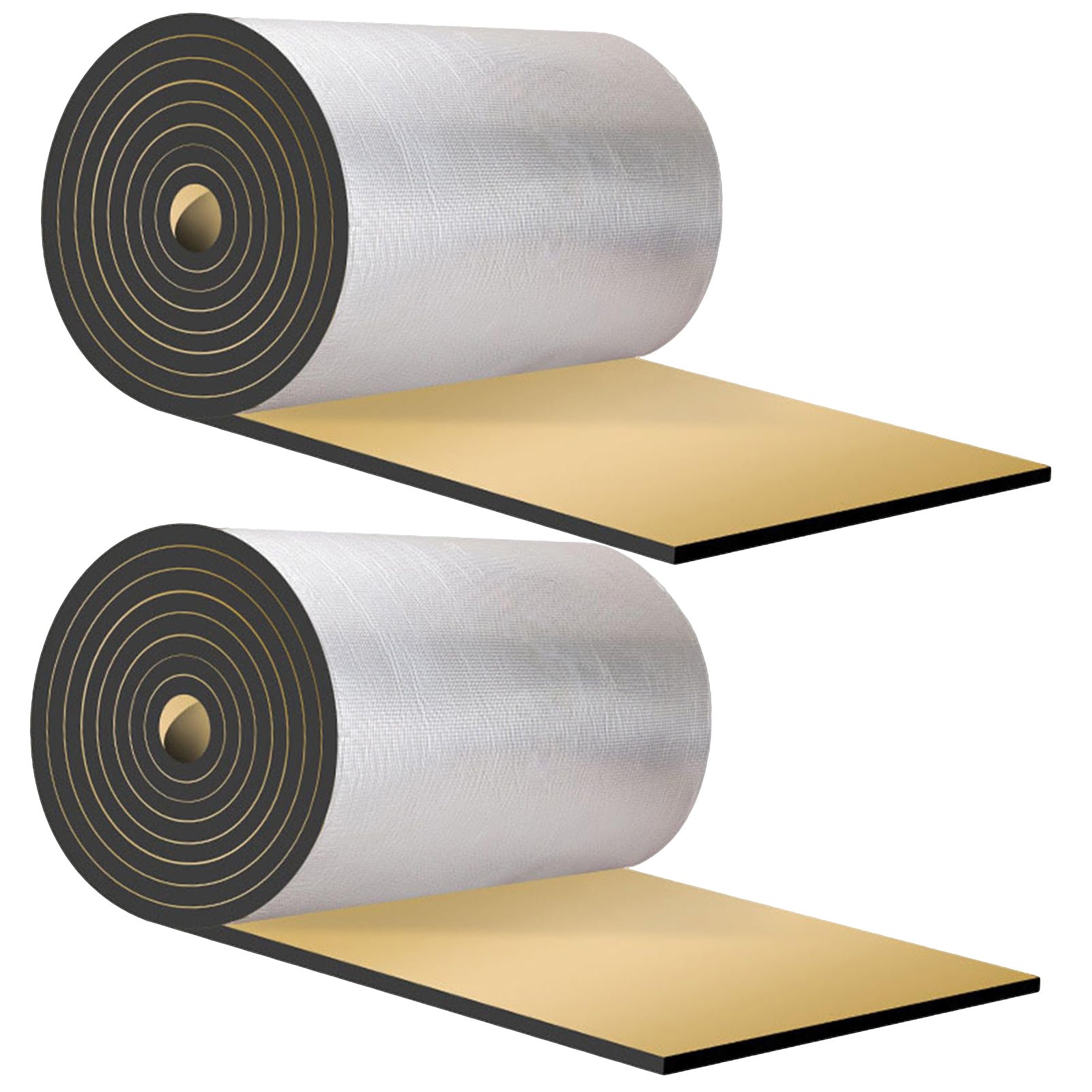 Paquete de 2 láminas de espuma de aluminio autoadhesivas para ...