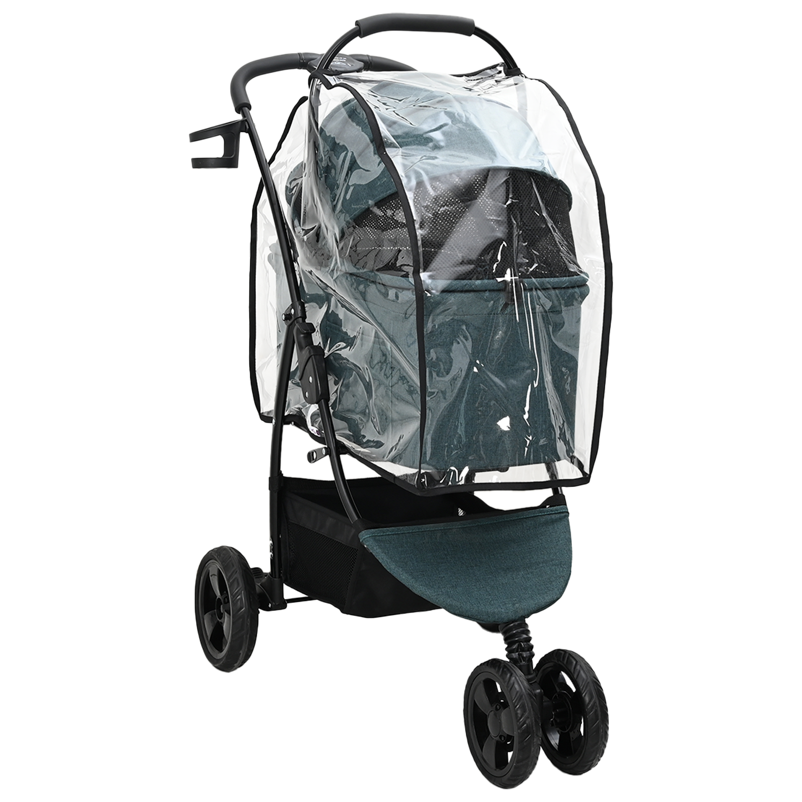 Poussette Pliante pour Animaux Réglable Vert 78 x 54 x 101 cm vidaXL ...