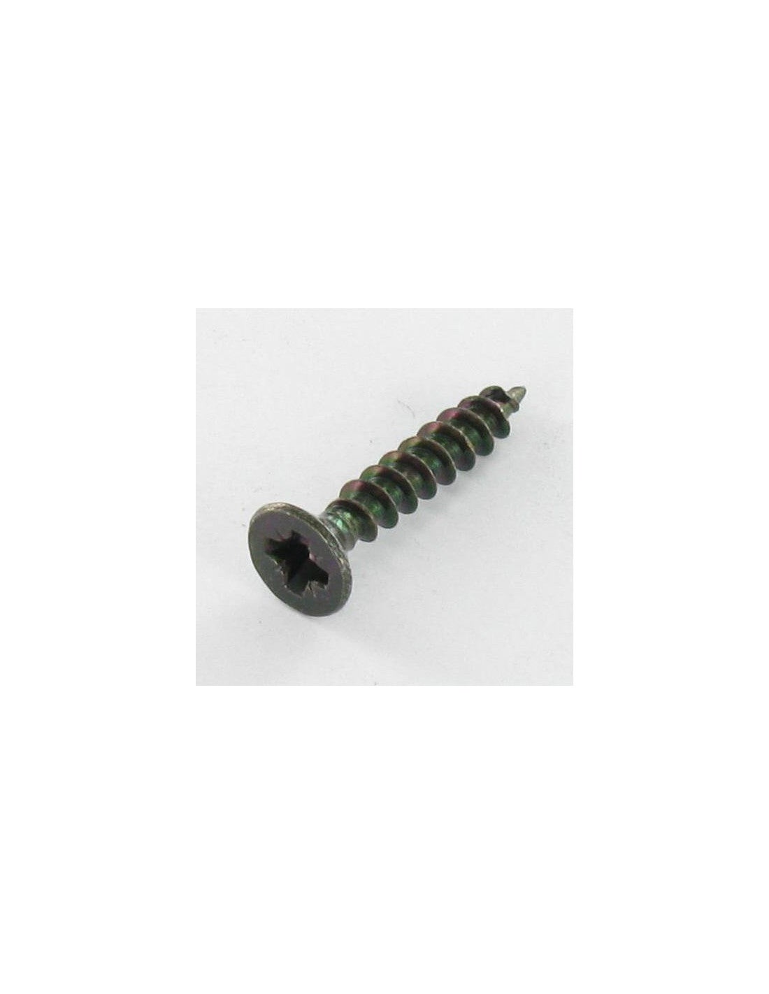 VBA Vis bois agglo Inox A2 Tête fraisée TF Pozi 3.5X12 Noir-30 pièces ...