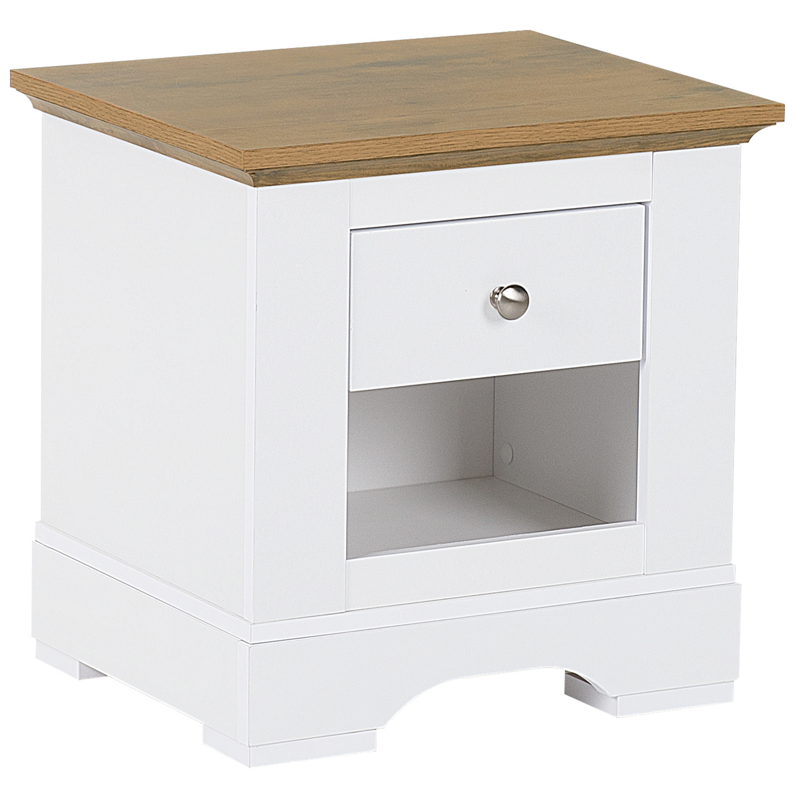 Table de chevet Blanc WINGLAY | Leroy Merlin