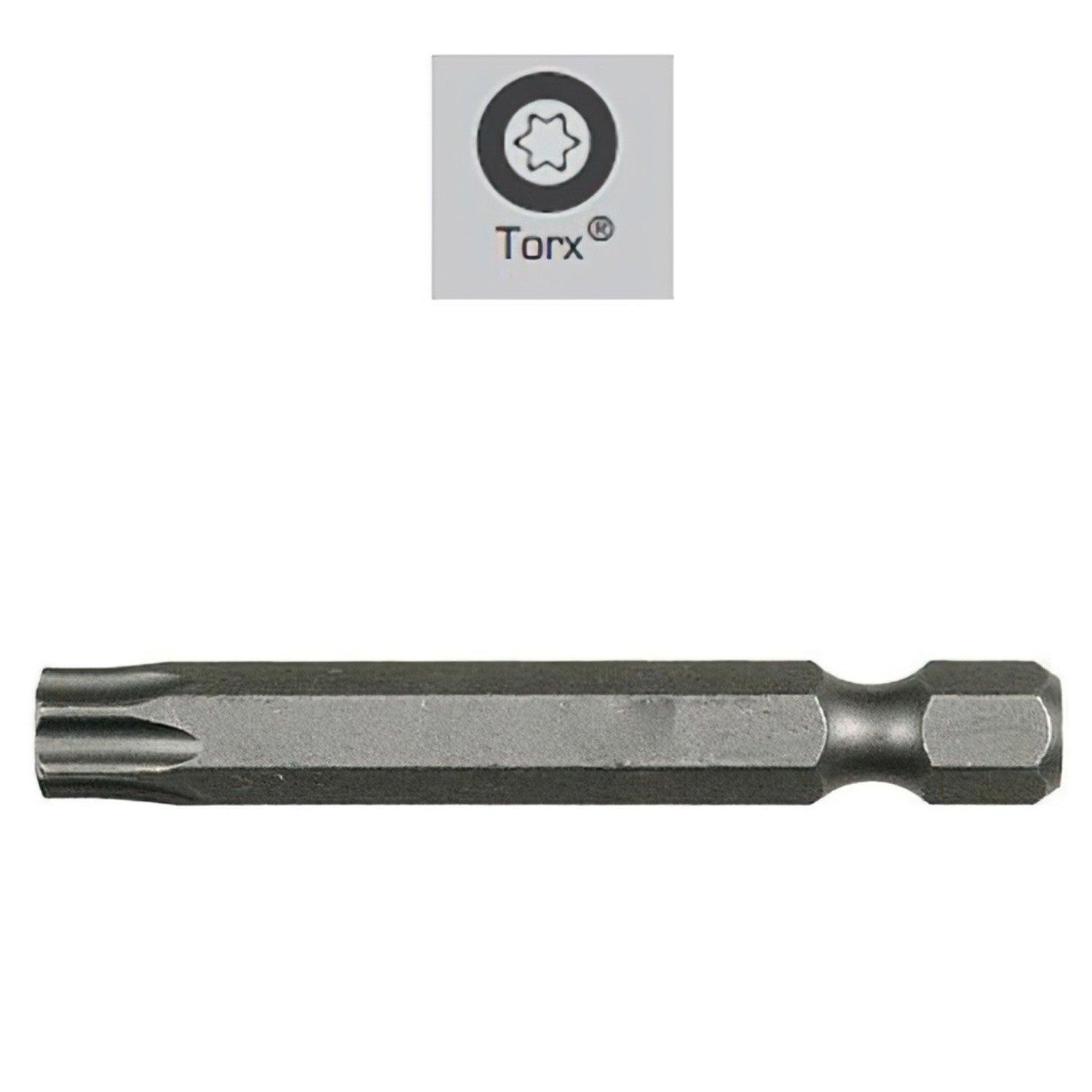 Puntas Largas Destornillador Torx T25 (2 Piezas). Acero S2 al Cromo Vanadio. Puntas Hexagonales ...