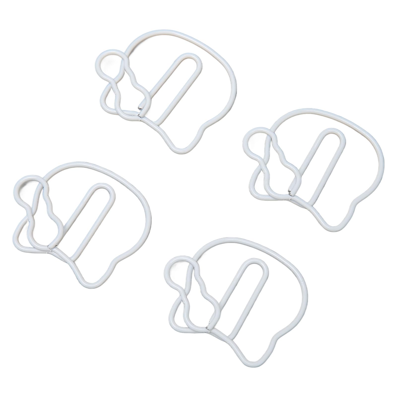 100 clips decorativos metálicos con forma de gato, organizadores de ...