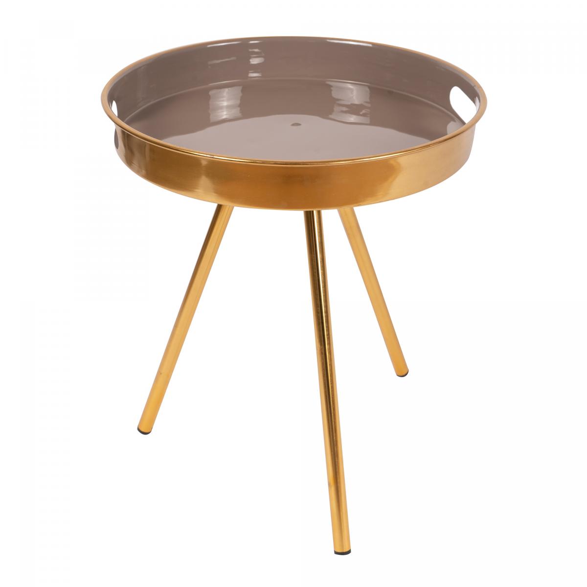 Table basse fait main en fer motif contemporain EVE 38x38 gris | Leroy ...