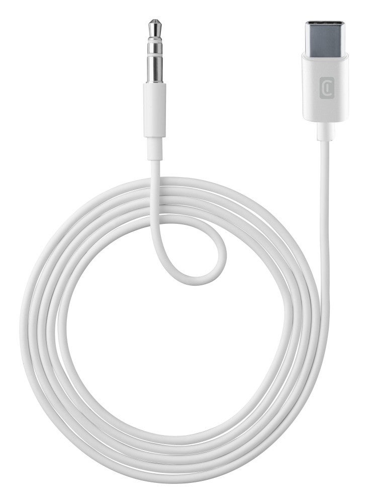 Cellularline AUX MUSIC CABLE TYPE-C Cavo audio da 3.5mm con connettore ...