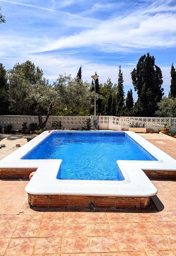 Coronación Piscina de Hormigón Lavada Baldosa 75x50x4 cm Blanco ...