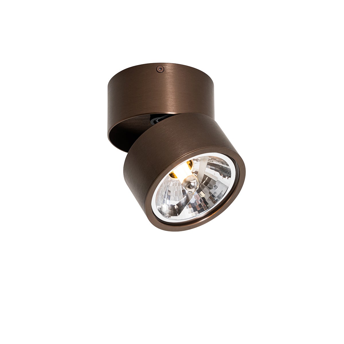 Faretto moderno bronzo scuro tondo orientabile - Go Nine | Leroy Merlin